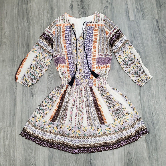 Sundance | Dresses | Sundance Dress Womens Xs Purple Multi Boho ...
